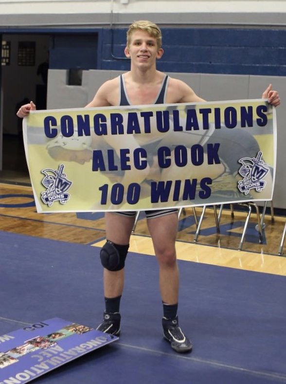 Madonna’s Alec Cook Wins 100th Wrestling Match | News, Sports, Jobs ...